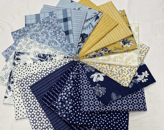 Riley Blake Gingham Foundry By My Minds Eye 20 Fat Quarter Bundle Etsy