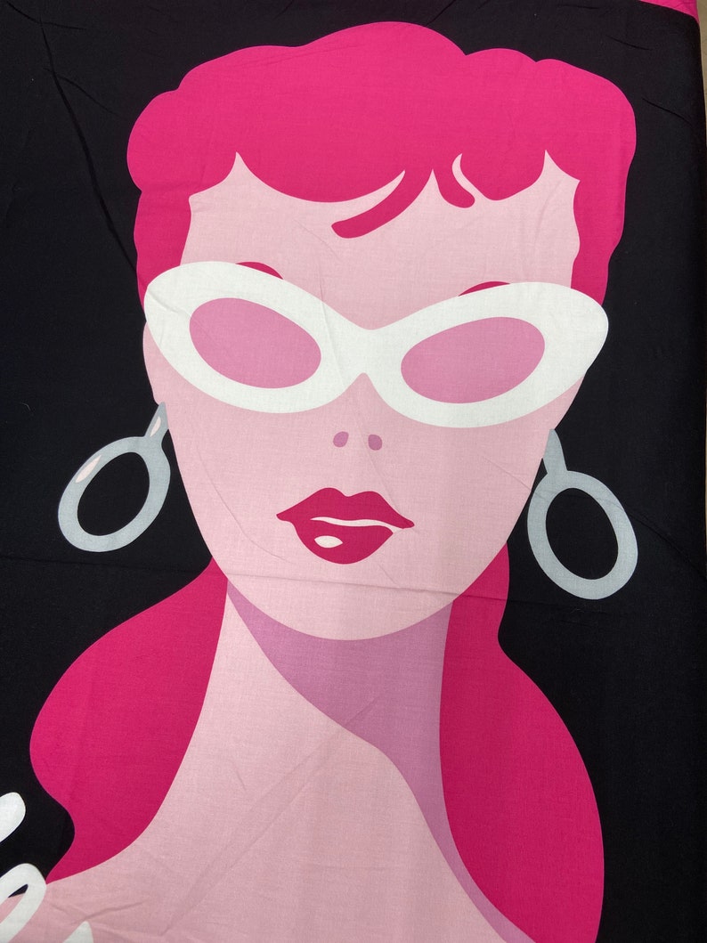 Barbie Riley Blake Fabric Quilt Panel 100% Cotton | Etsy