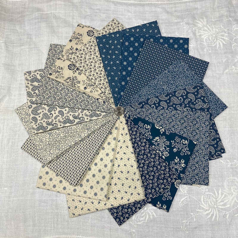 Blue Quilting Fabric - Etsy