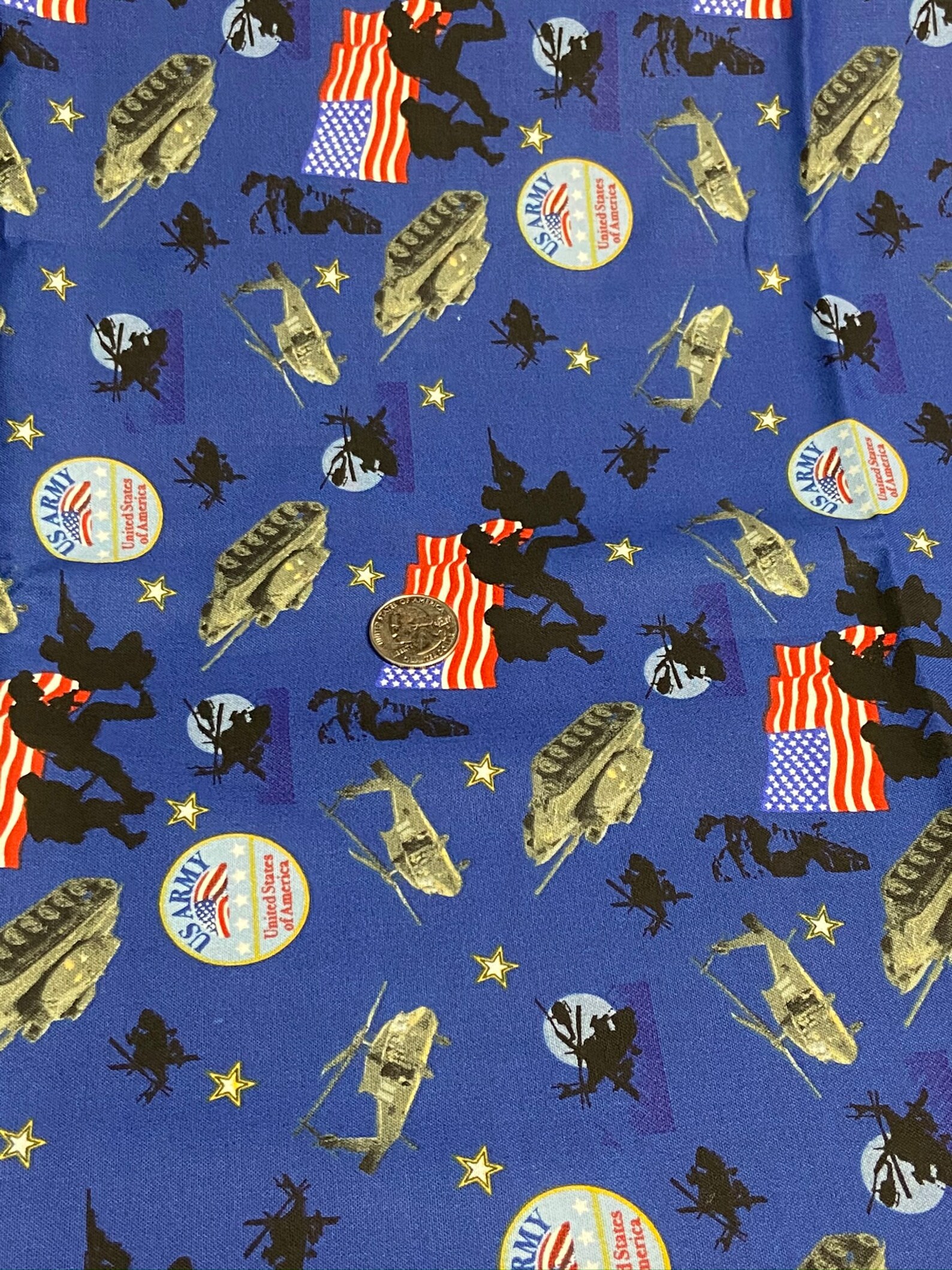 Military Army Bundle Cotton Fabric Fat Quarter 1/2 Yard and - Etsy