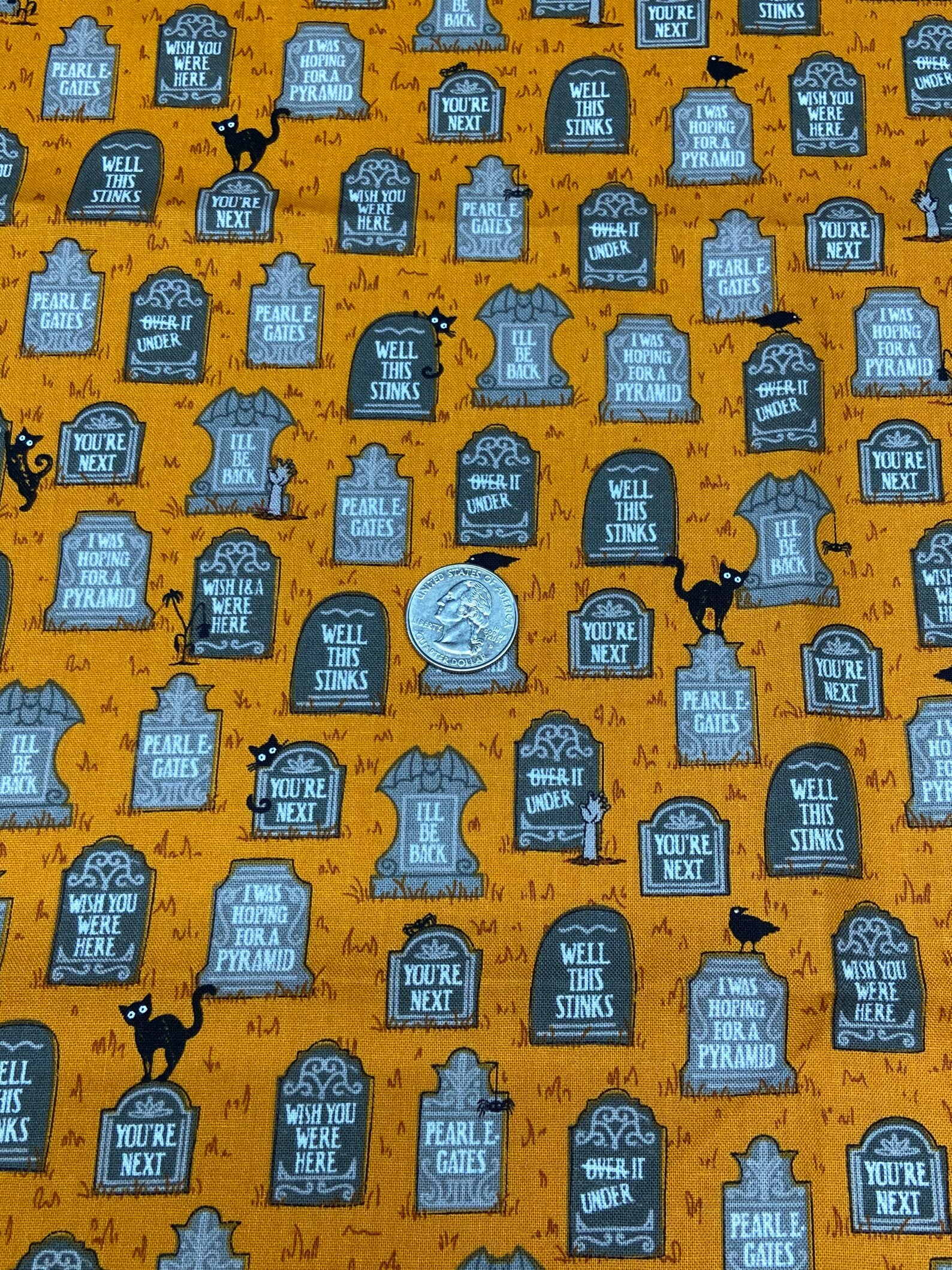 Fun Halloween Fat Quarter Collection 8 Prints. - Etsy