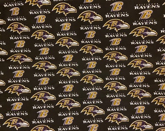 Baltimore Ravens Fabric | Etsy