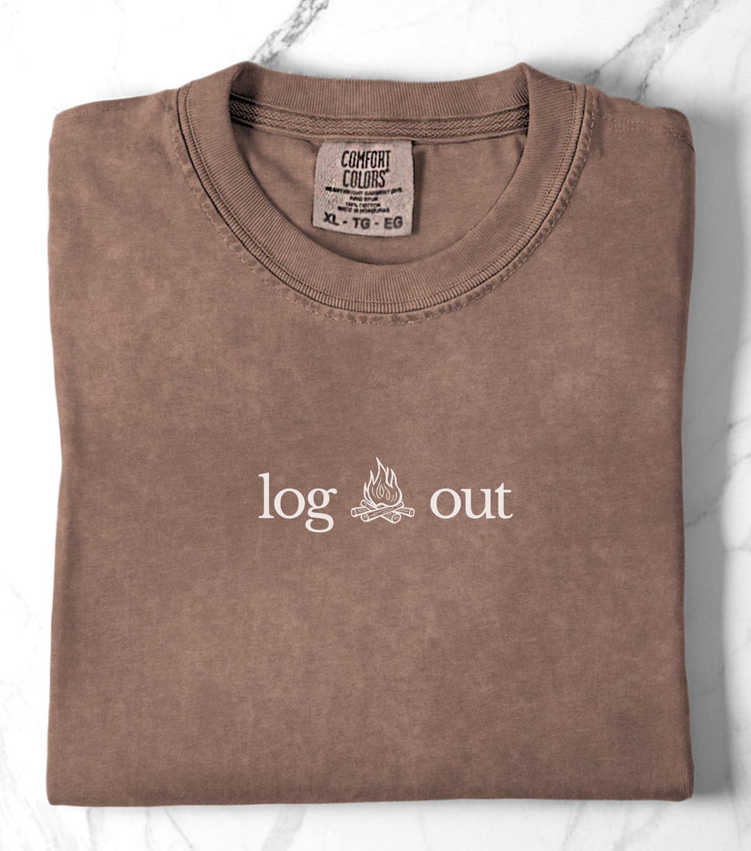 Log Out Unisex Camping T-shirt | Camping Gear | Outdoor Life Graphic ...