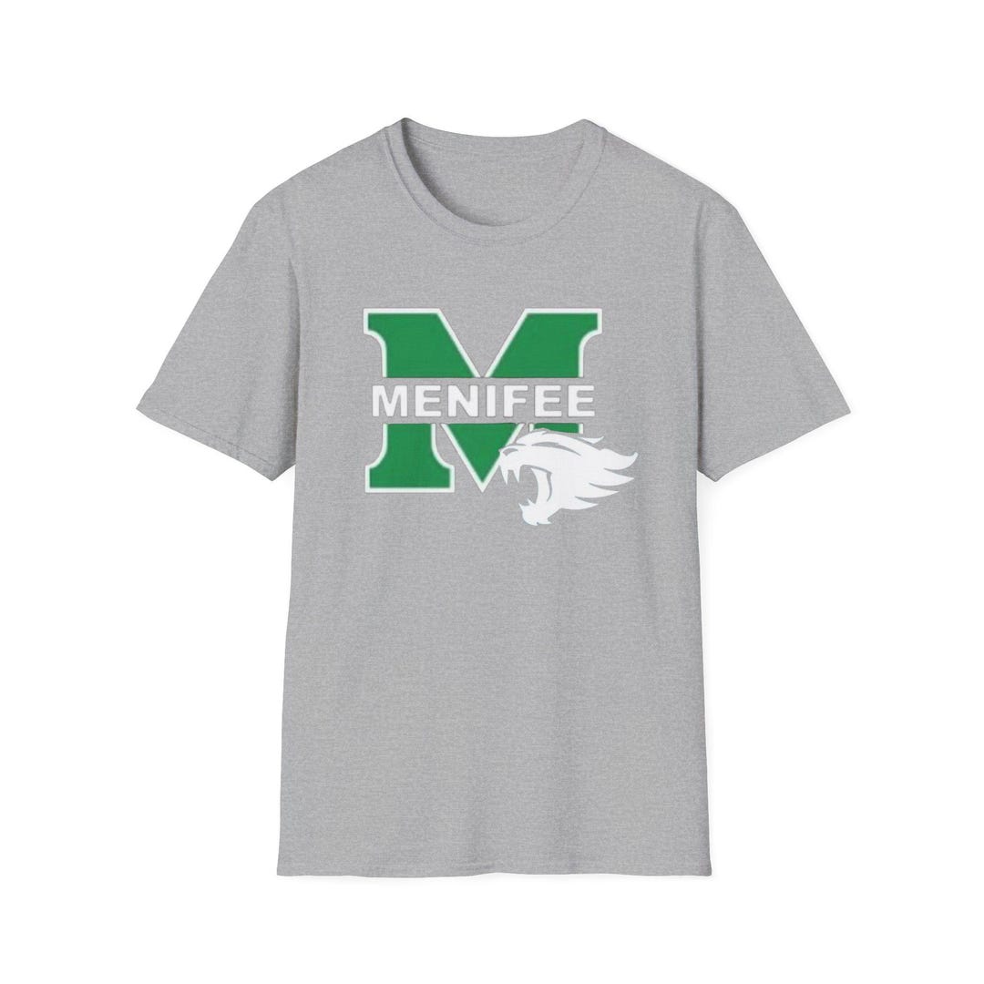 Menifee Mascot Tee, Green White Logo - Etsy