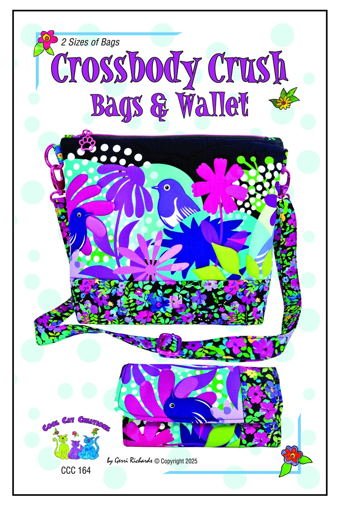 PDF Crossbody Crush Bag and Wallet Downloadable Pattern - Etsy