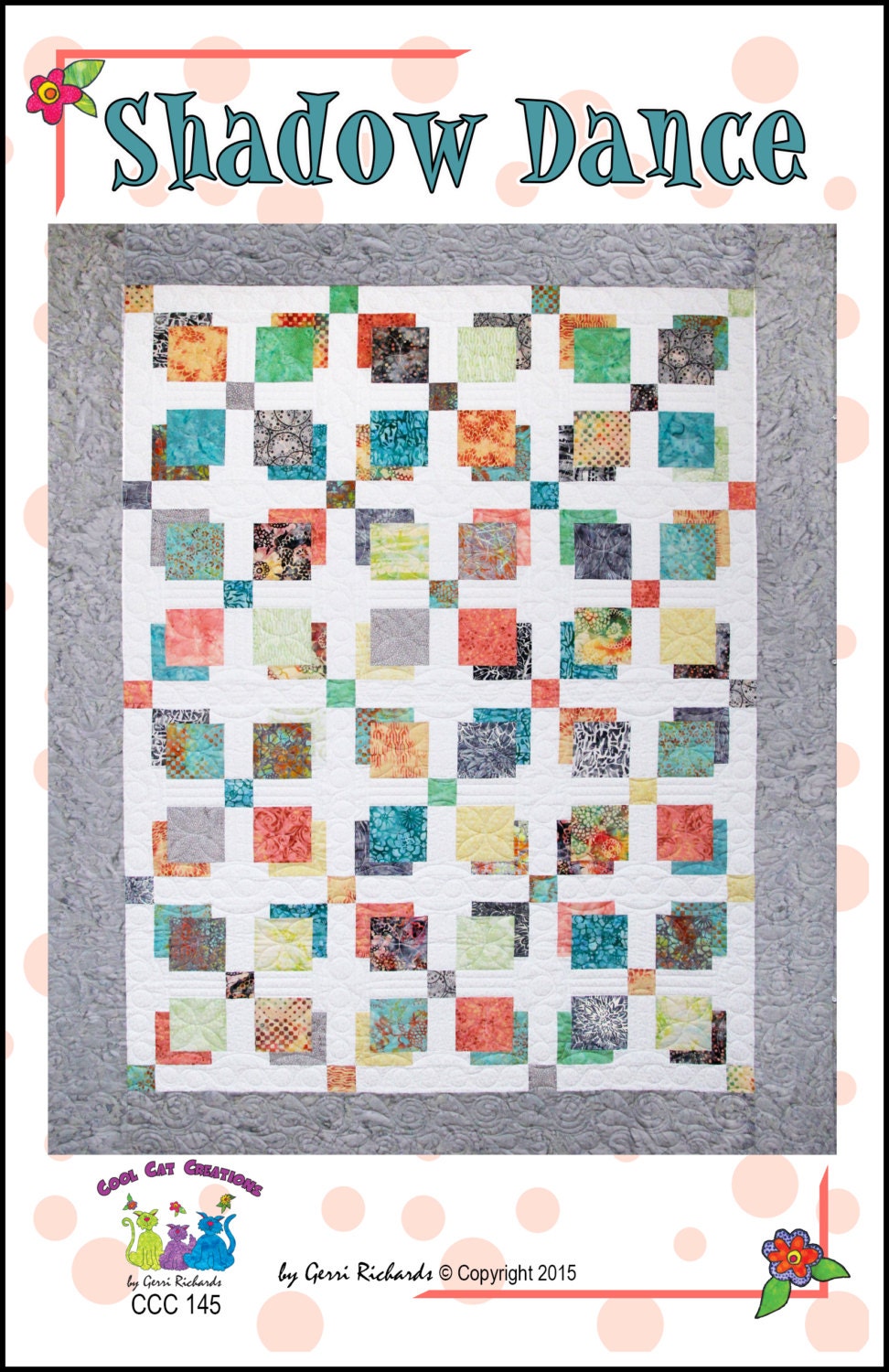 Shadow Dance Paper Pattern by Cool Cat Creations | Etsy