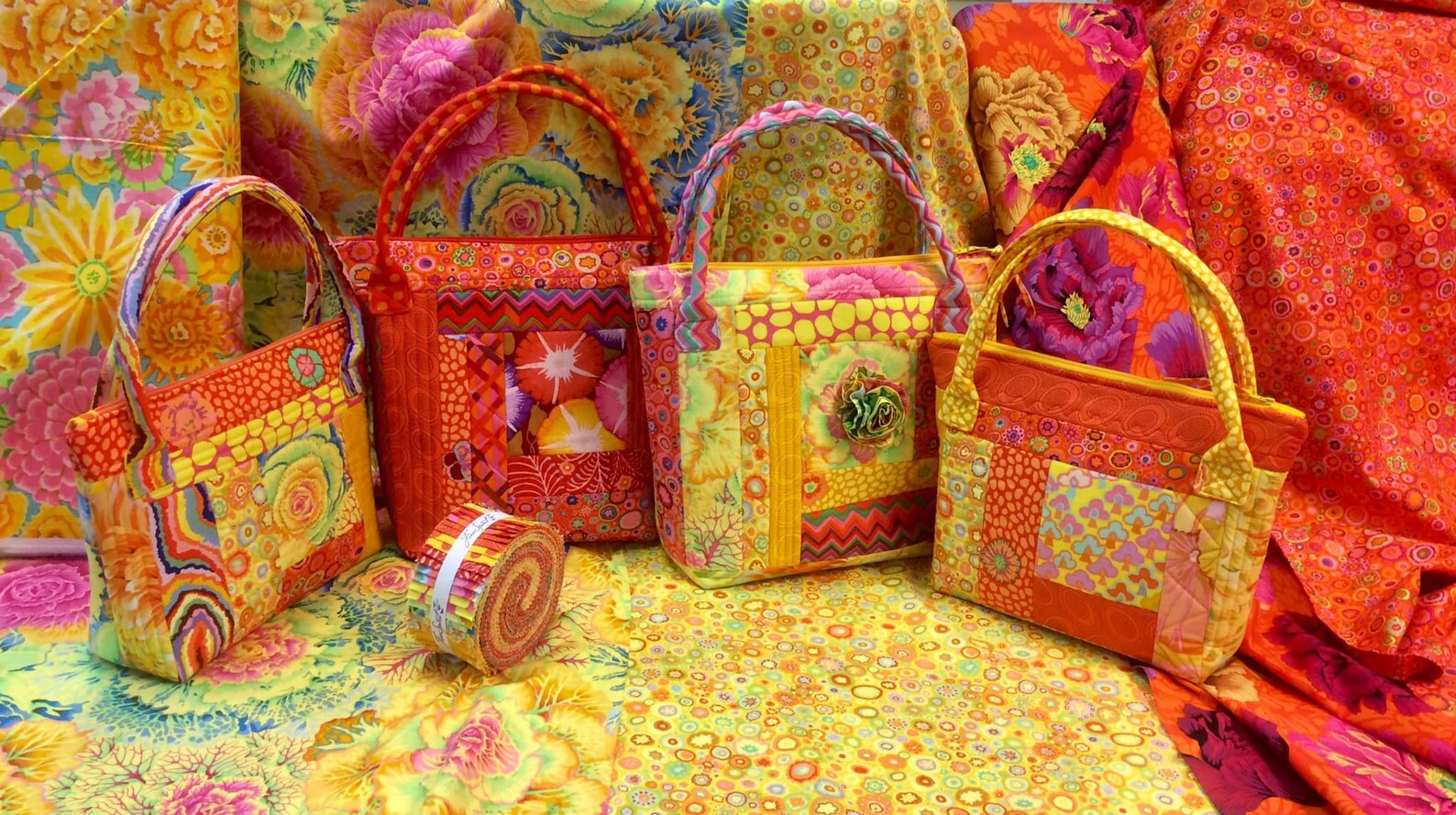 PDF Pattern for Krazy Kate Bag Make 4 Bags With 1 Jelly Roll - Etsy