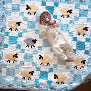 PDF Pattern for Wee Lambs Quilt Pattern in Three Sizes - Etsy
