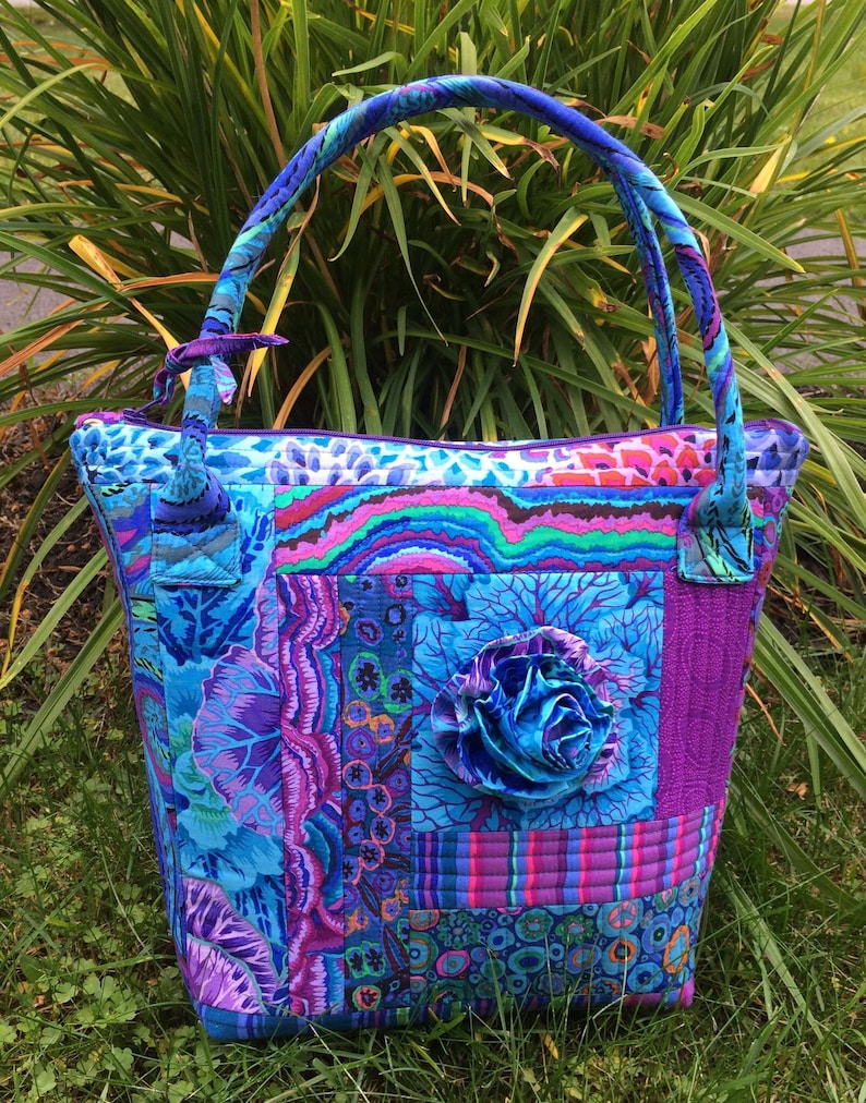 Krazy Kate Bag Paper Pattern Make 4 Bags With 1 Jelly Roll or Design ...