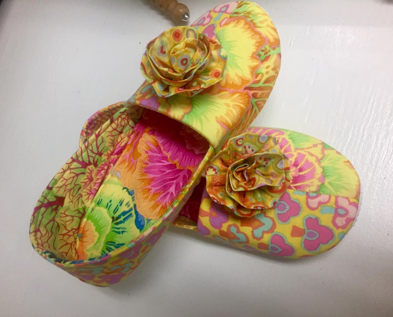 Paper Pattern for Sew Sweet Slippers in Sizes 5 - 12 Women's Sizes, Fat ...