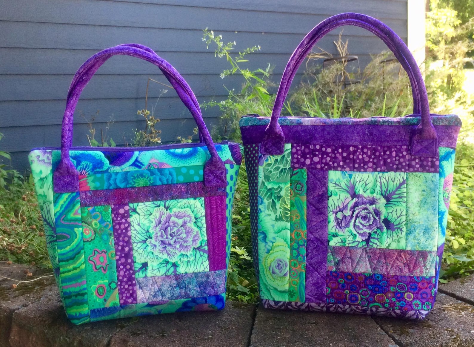Krazy Kate Bag Paper Pattern Make 4 Bags With 1 Jelly Roll or Design ...