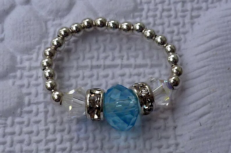 Something Blue Toe Ring Beach Wedding Jewelry Bridal Shower - Etsy