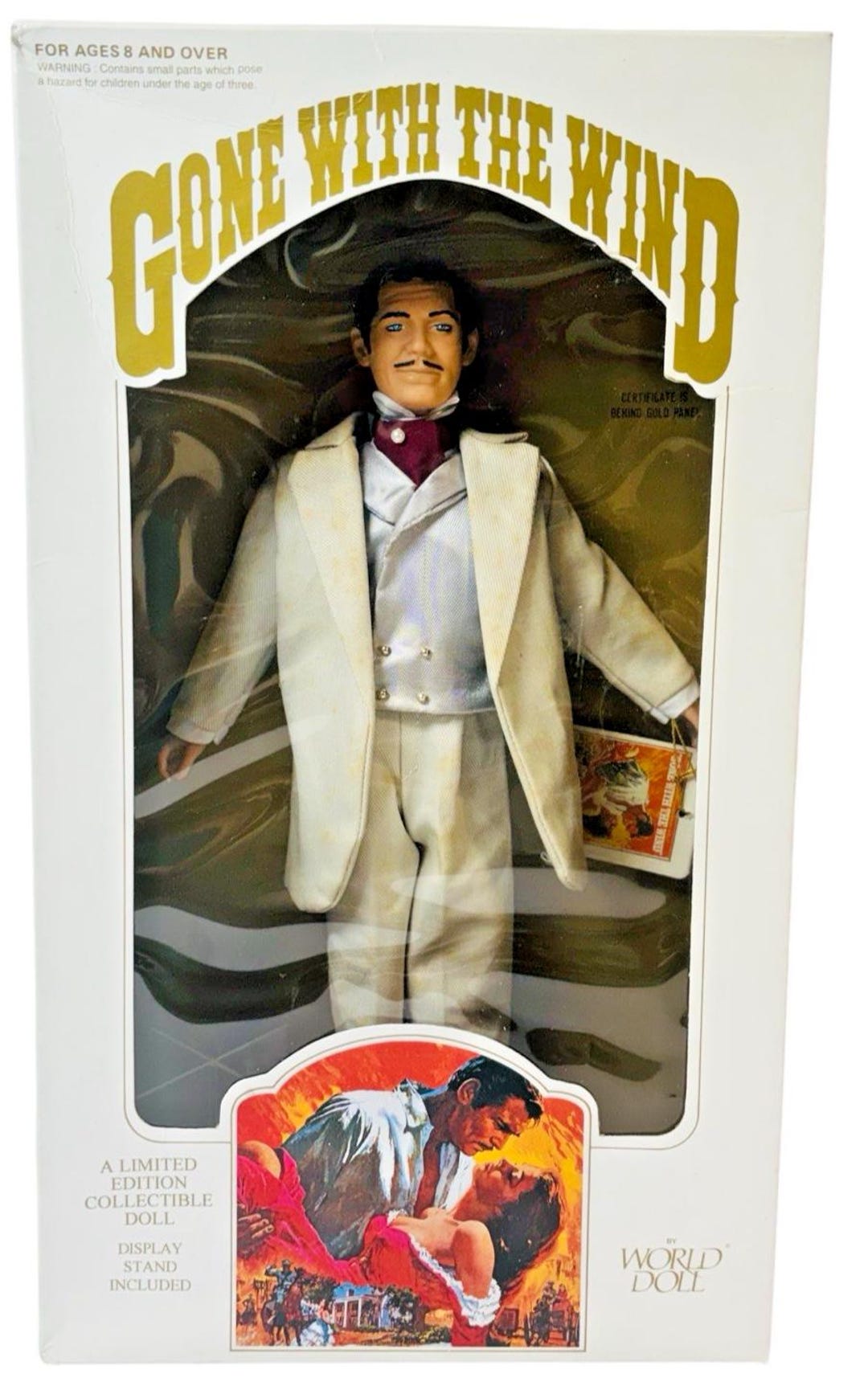1989 GONE WITH the Wind 50th Anniversary Ed. Portrait Doll Rhett Butler ...