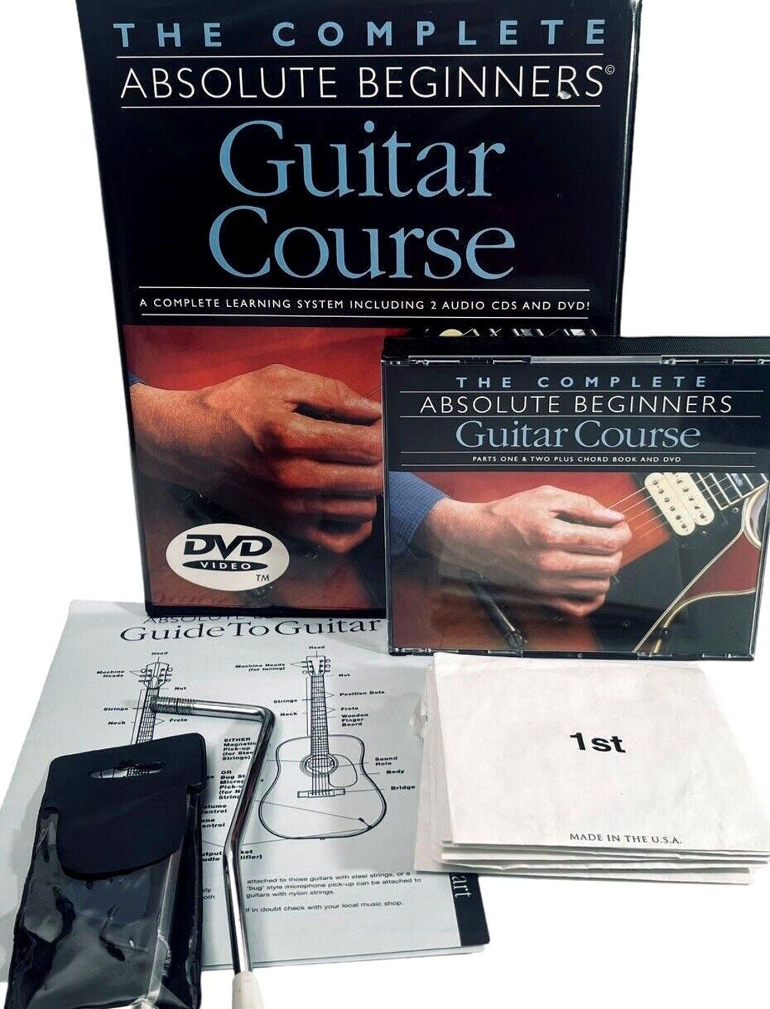 Guitar Course (2cds & DVD) Complete Absolute Beginners EXCELLENT ...