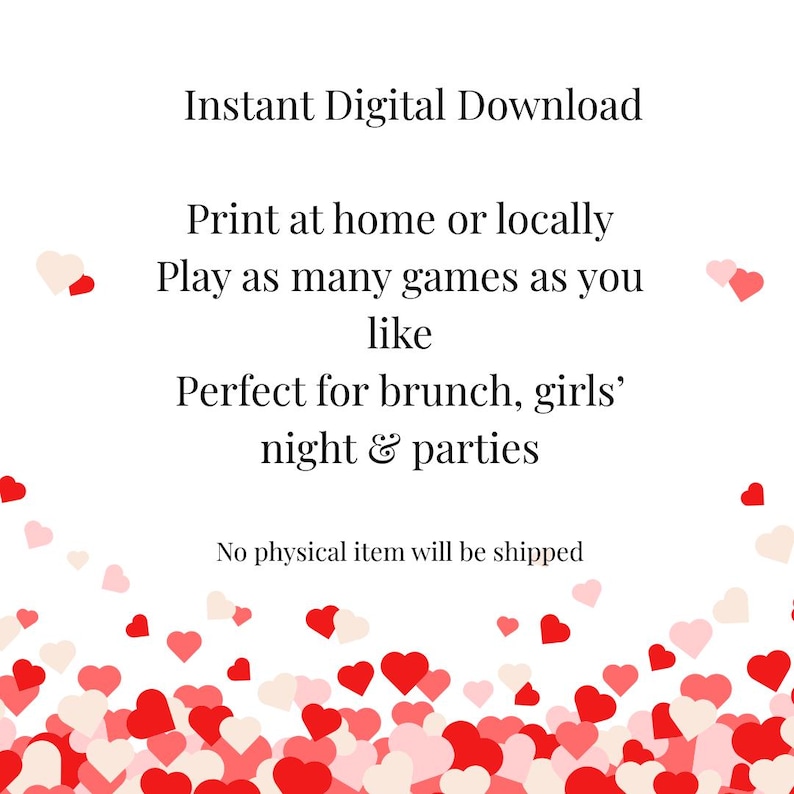 Galentine’s Day Games Printable | Girls Night & Brunch Party Games ...
