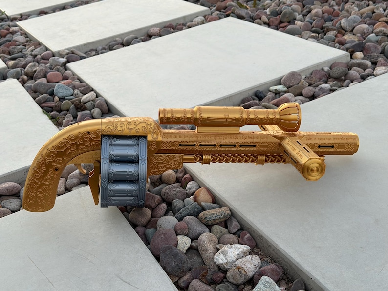 3D Print Movie Prop Holy Shotgun Replica From Constantine With Keanu ...