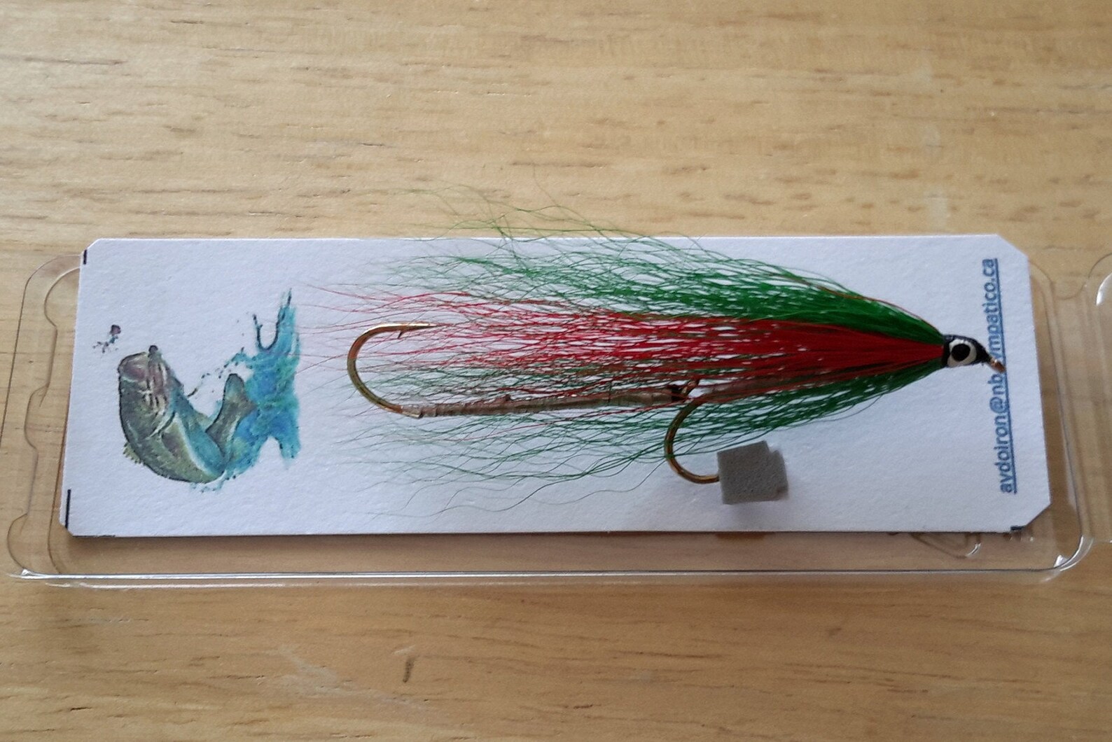 Fly Fishing Flies. Tandem Trolling Flies.... Mickey Finn | Etsy