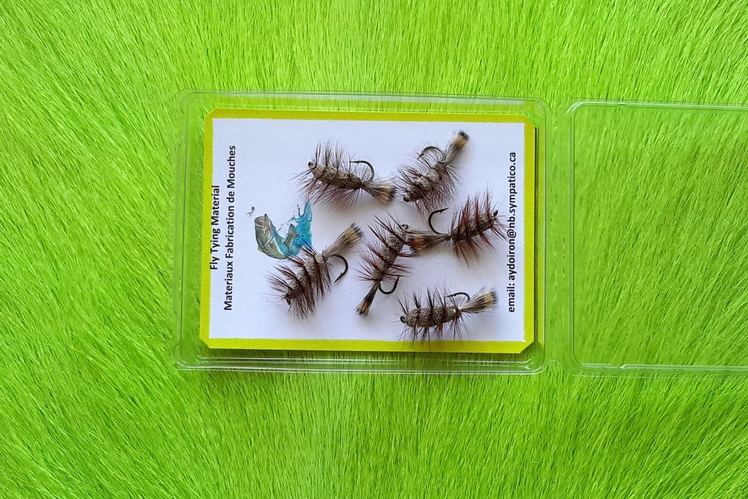Fly Fishing Flies. 6 Deer Hair Bugs. Size 4... - Etsy
