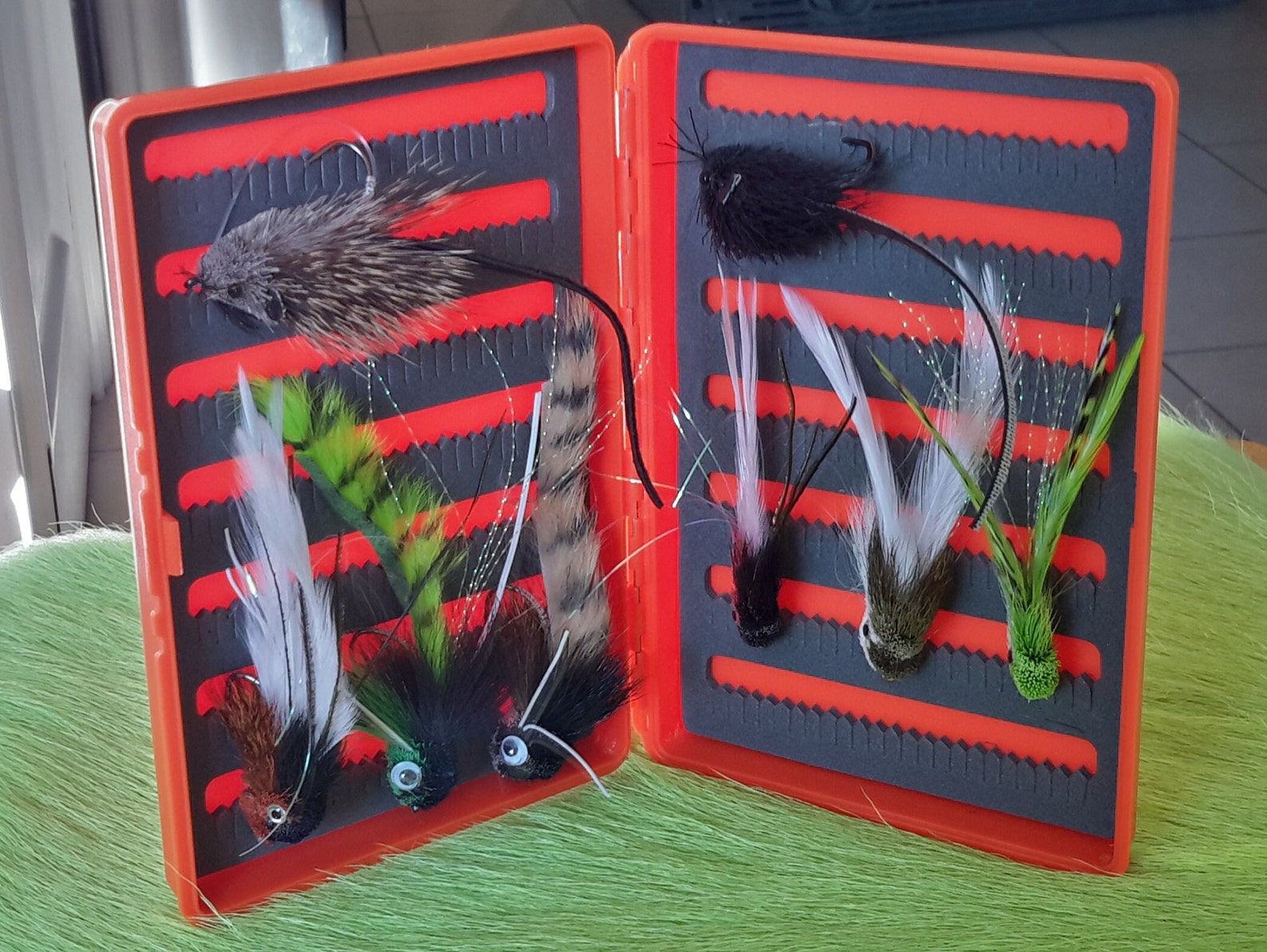 Fly Fishing Flies . 8 Only Bass Flies Combo With - Etsy