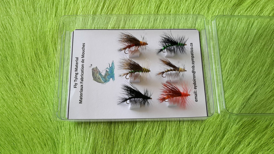 Fly Fishing Flies.... 6 Stimulator Flies - Etsy