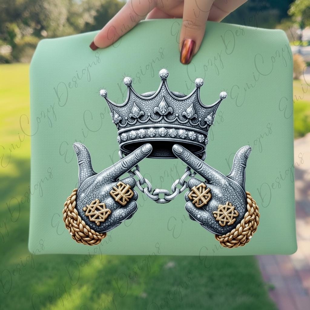 Urban Gangster Diamond Crown PNG, Bling King Hands Clipart, Luxury ...