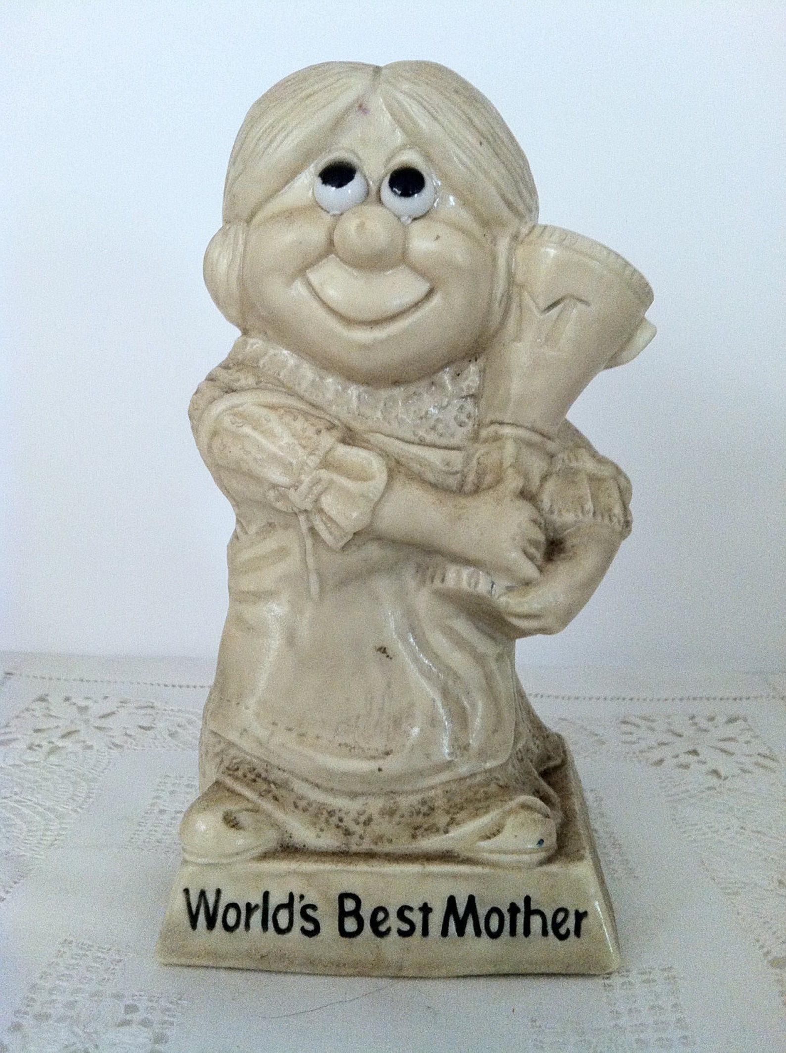 World's Best Mother Motto Figurine Sillisculpt Russ Berries Co's Made ...