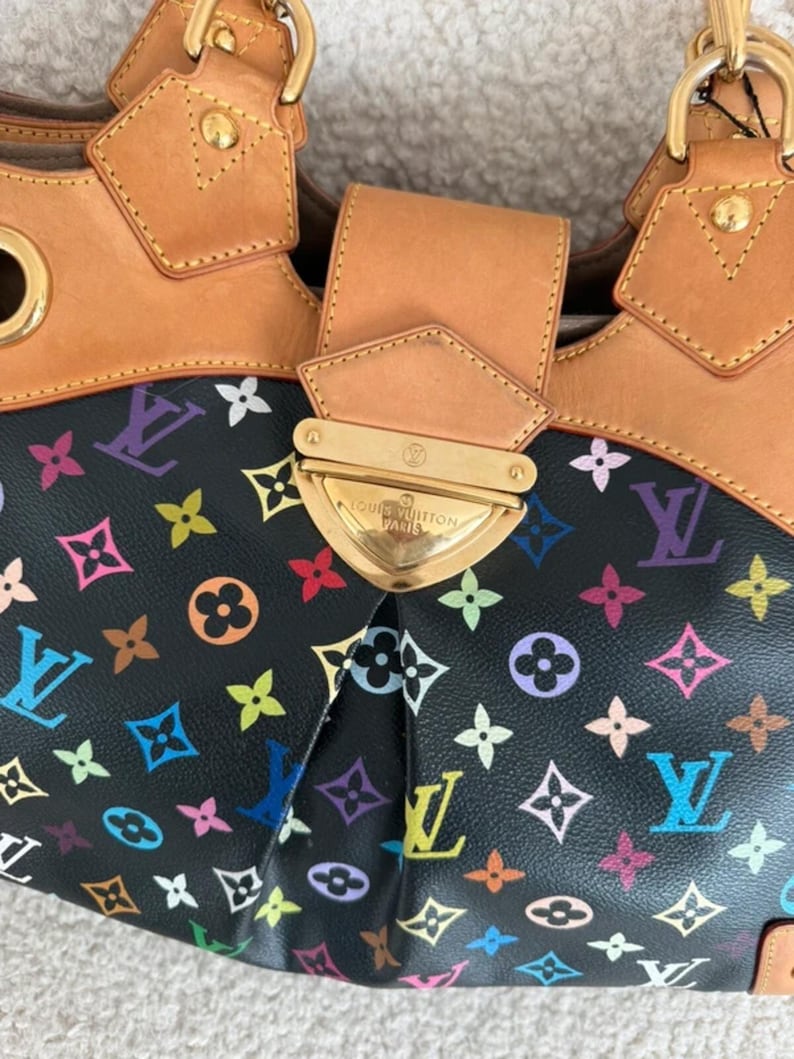 Louis Vuitton Monogram Multicolor Ursula Bag Black - Etsy UK