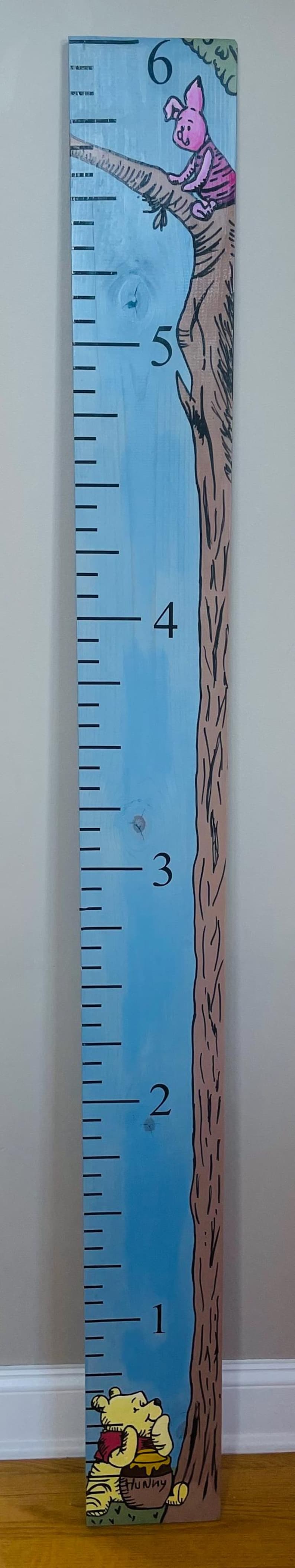 Custom Growth Chart Rulers + Height Ruler + Wall Growth Chart | Based ...