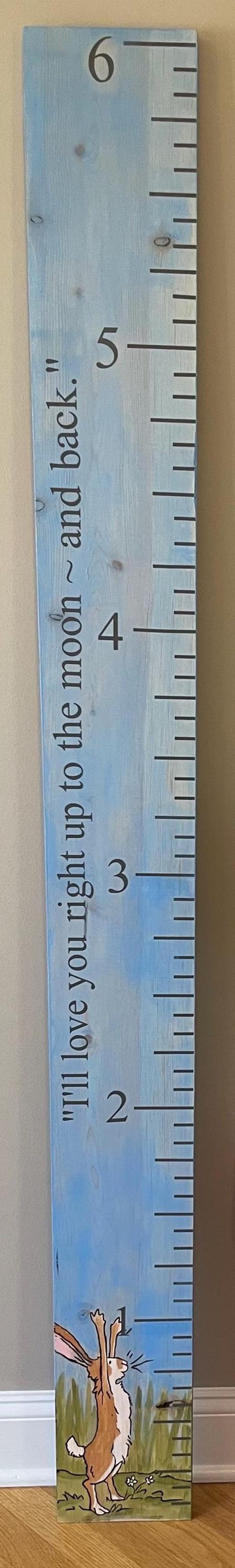 Custom Growth Chart Rulers + Height Ruler + Wall Growth Chart | Based ...