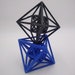 24-cell Hyperdiamond 3D Printed 4 Dimensional Shape - Black - Etsy