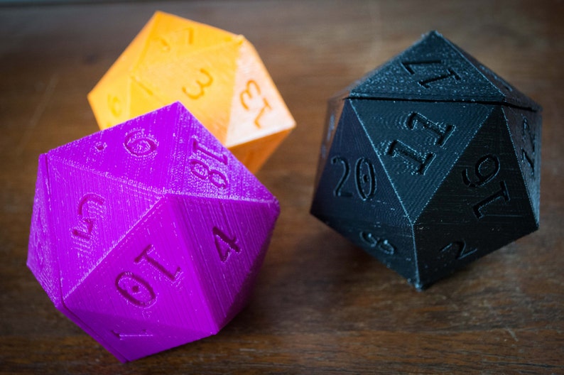 D20 Ring Box 3D Printed Wedding Ring Box | Etsy