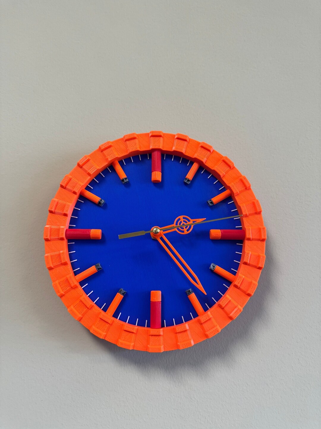 Nerf Blaster Themed Wall Clock - Etsy