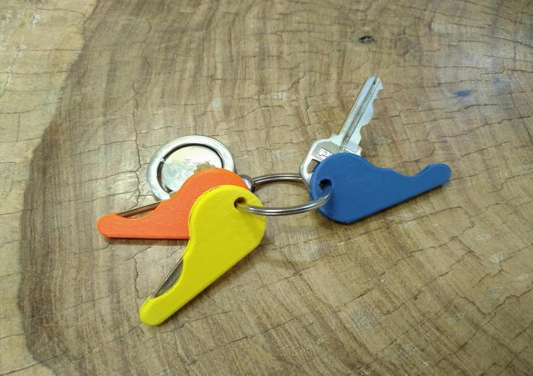 Color-coded Key Organizer Covers, Set of 6 Key Ring Organizers - Etsy
