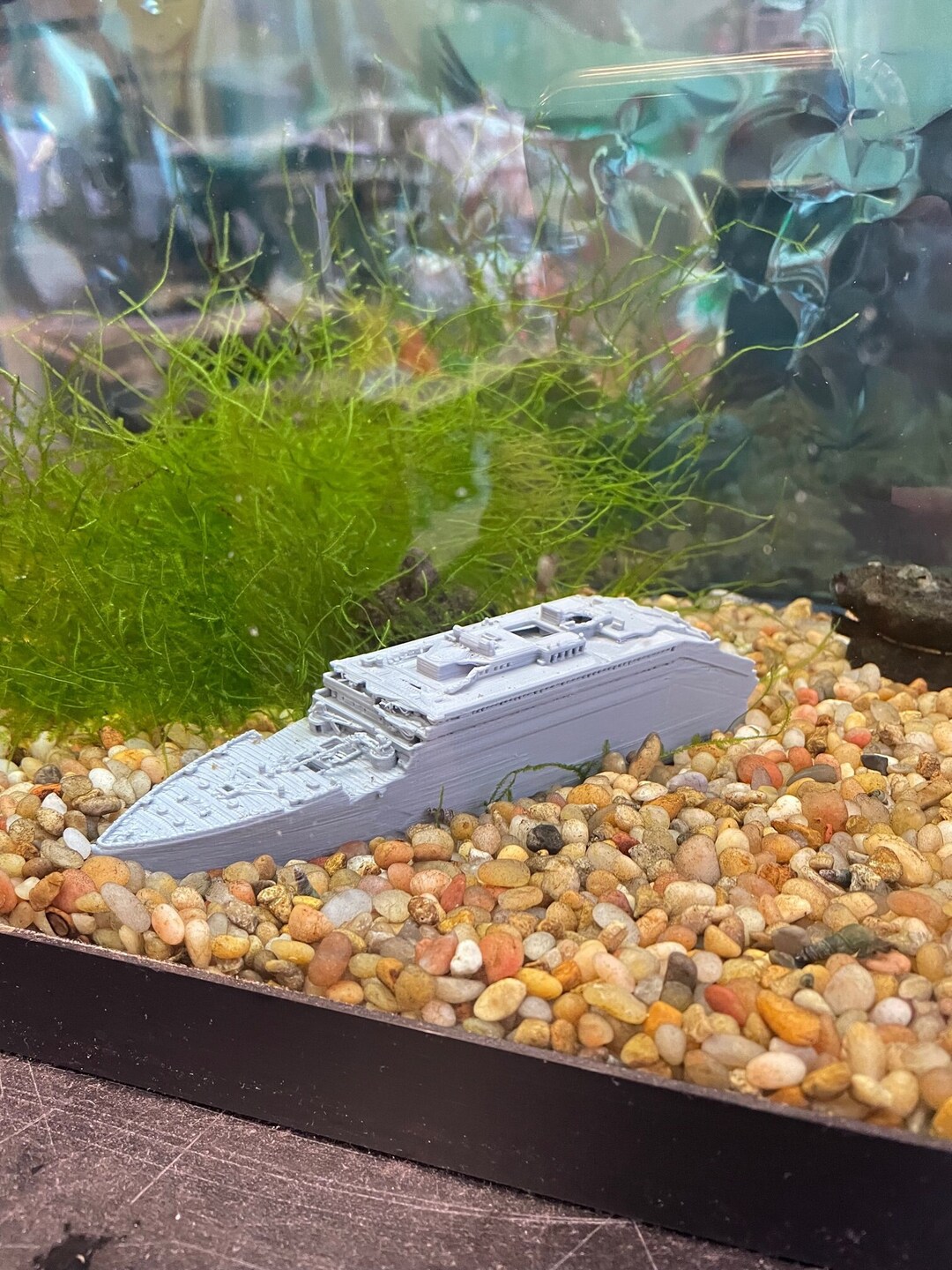Titanic Wreck Fish Tank Decoration - Etsy