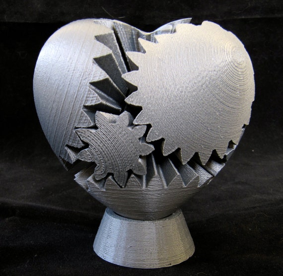 3d Printer Makerbot Heart