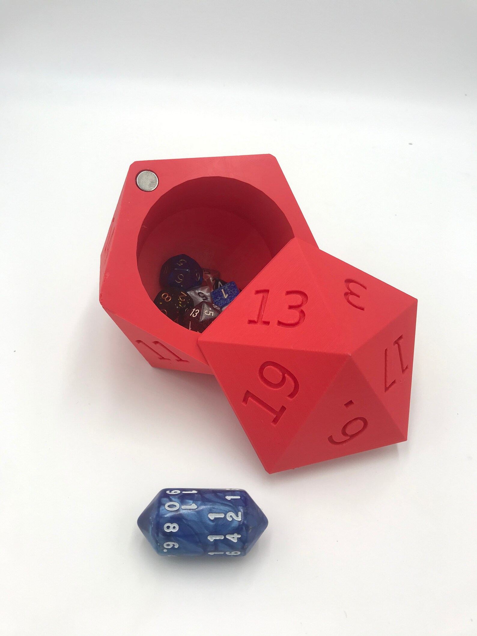 Extra Large Die of Holding: D20 Dice Box Storage Box - Etsy