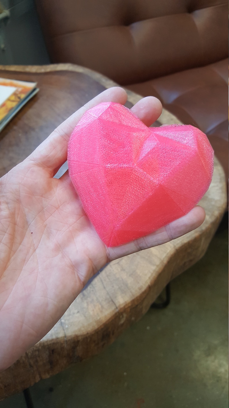 Spinel's Heart Gem Steven Universe Gems 3D Printed - Etsy