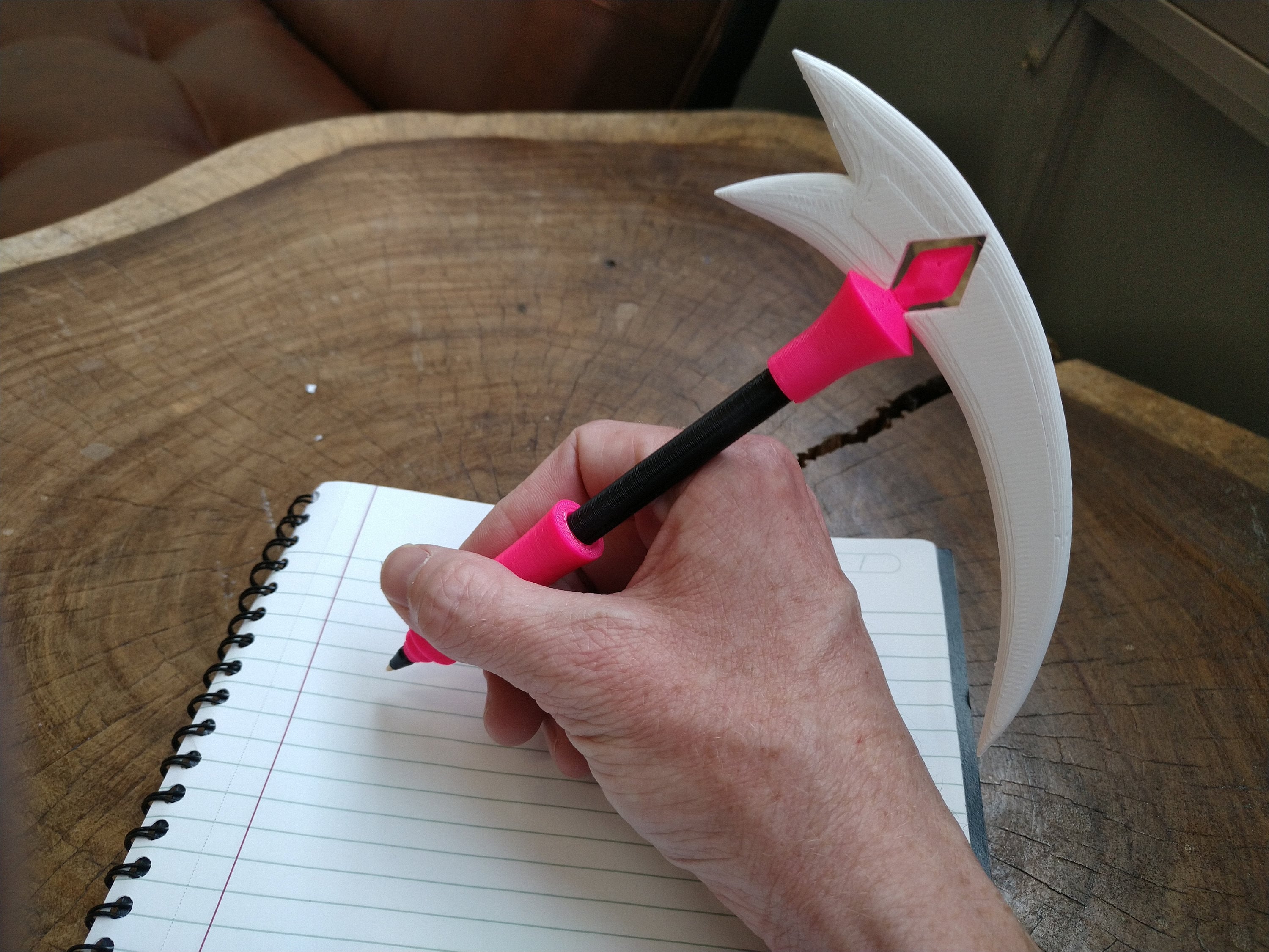 Spinel's Gem Rejuvenator Scythe Pen From Steven Universe: the Movie - Etsy