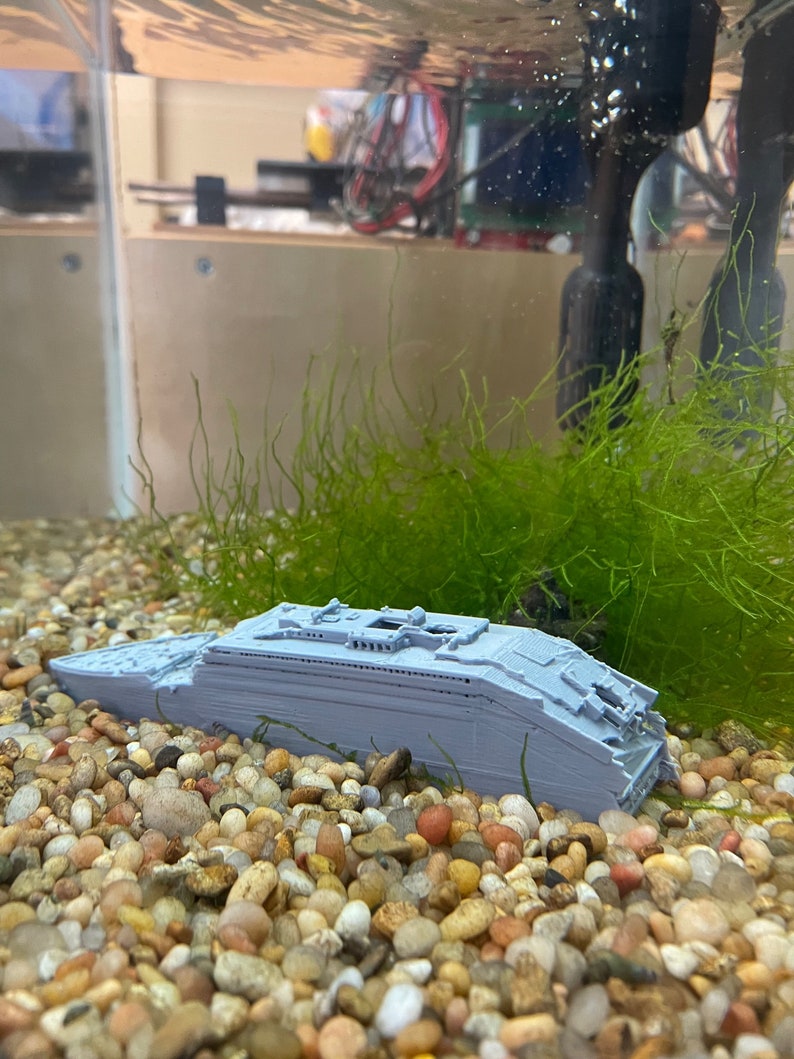 Titanic Wreck Fish Tank Decoration - Etsy