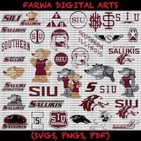 High Quality Southern Illinois University SVG, Football, Salukis SVG ...