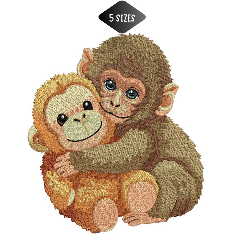 Punch Monkey Keychain - Etsy