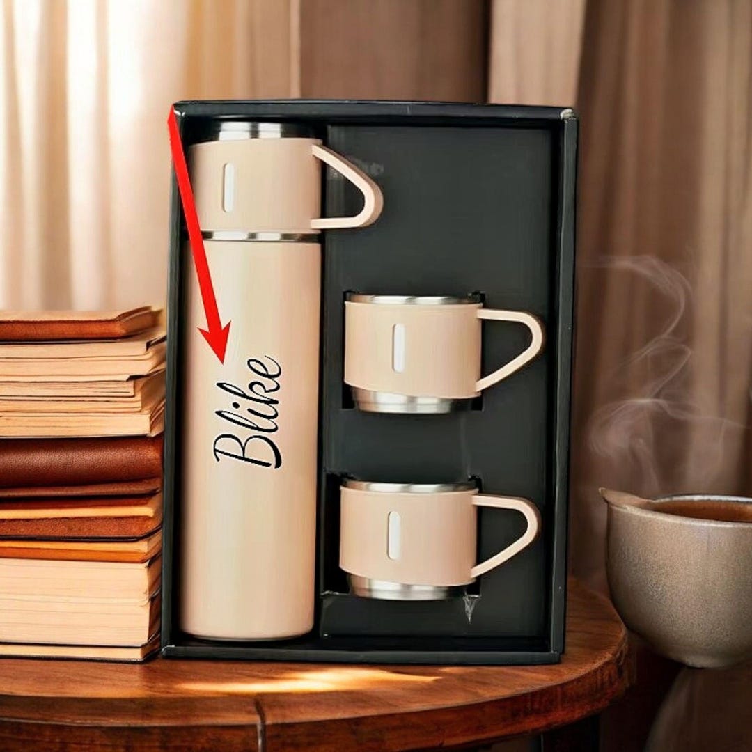 Custom Thermos Bottle - Personalized Engraved Water Bottle, Stainless ...