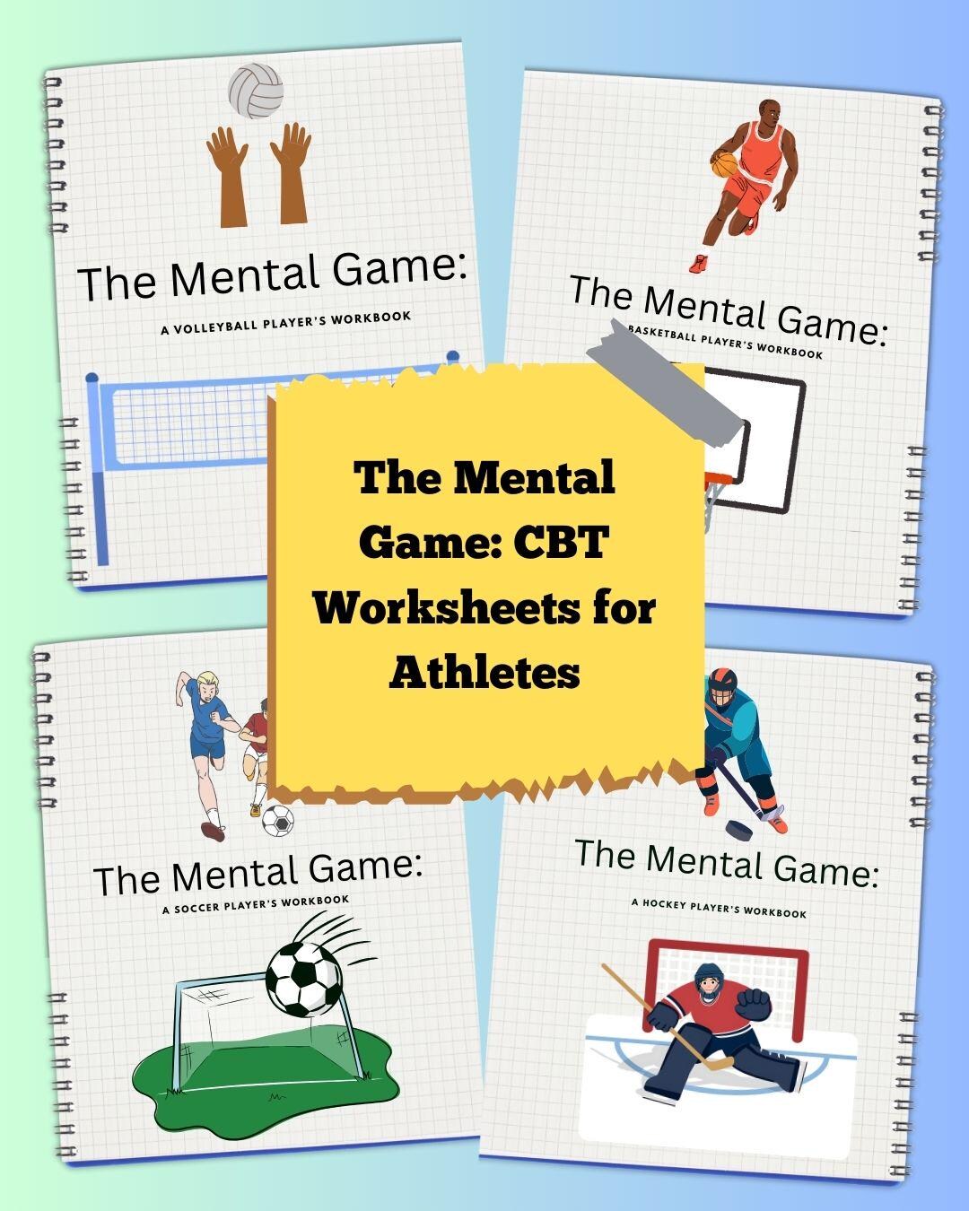 The Mental Game: CBT Worksheets for Athletes - Etsy