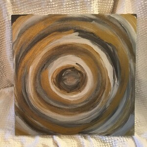 Anillos metálicos abstractos Serie de Metales Fríos 1 | Etsy