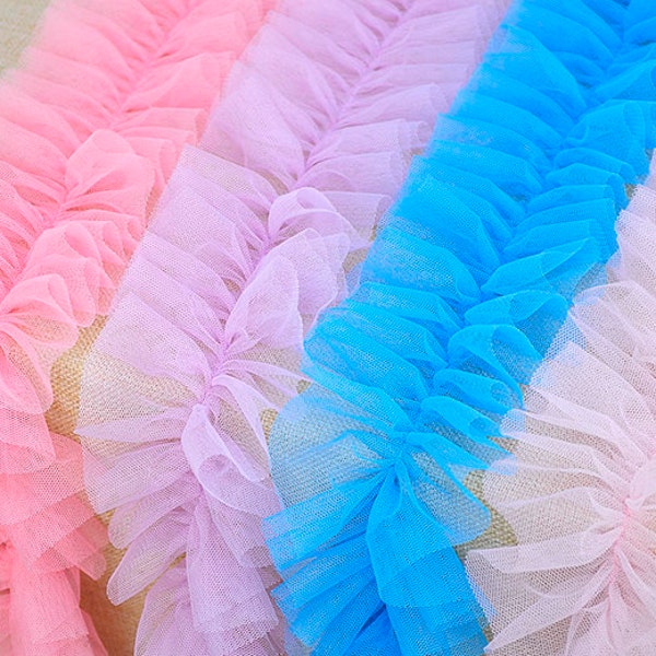 Ruffled Tulle Trim - Etsy