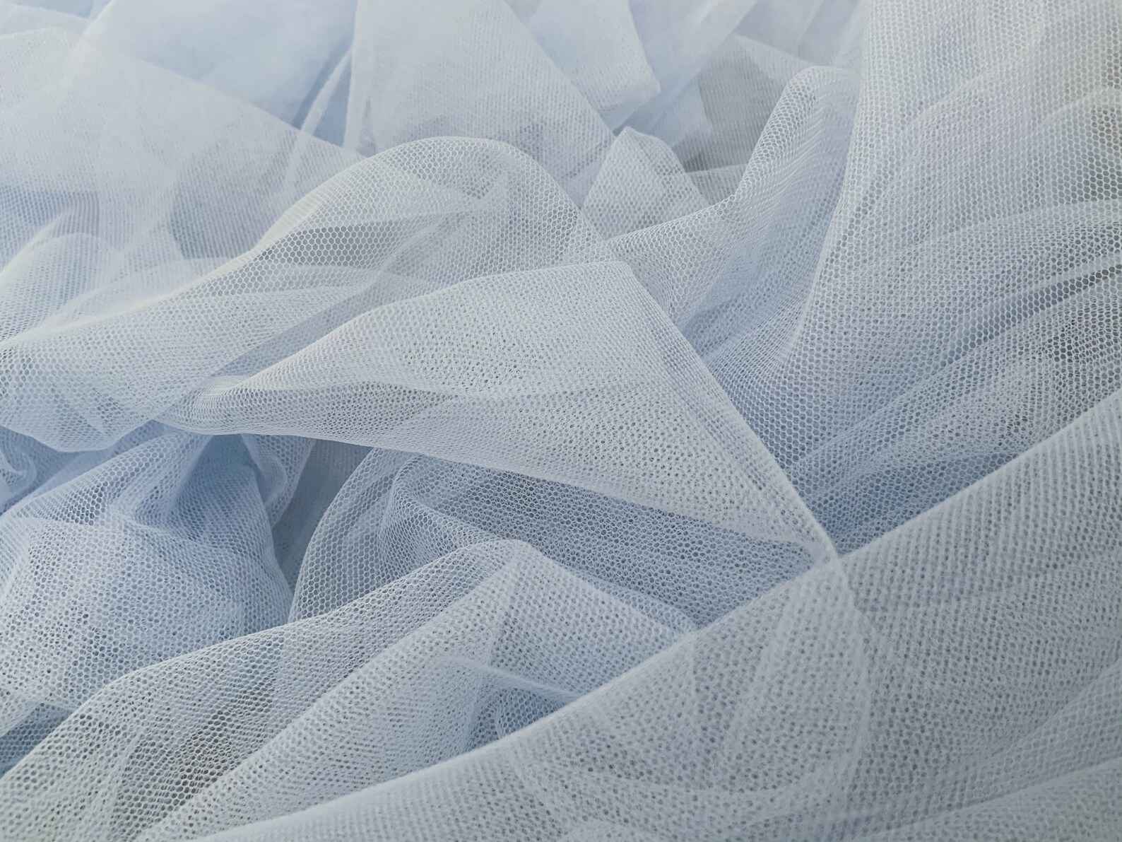 Baby blue mesh Fabric Gauze Fabric wedding Mesh tulle lace | Etsy