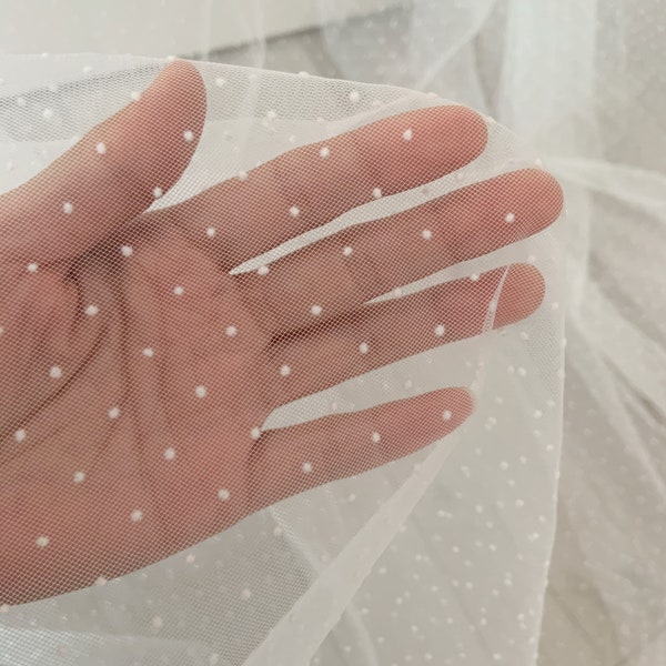 White Polka Dots Embroidery - Etsy UK