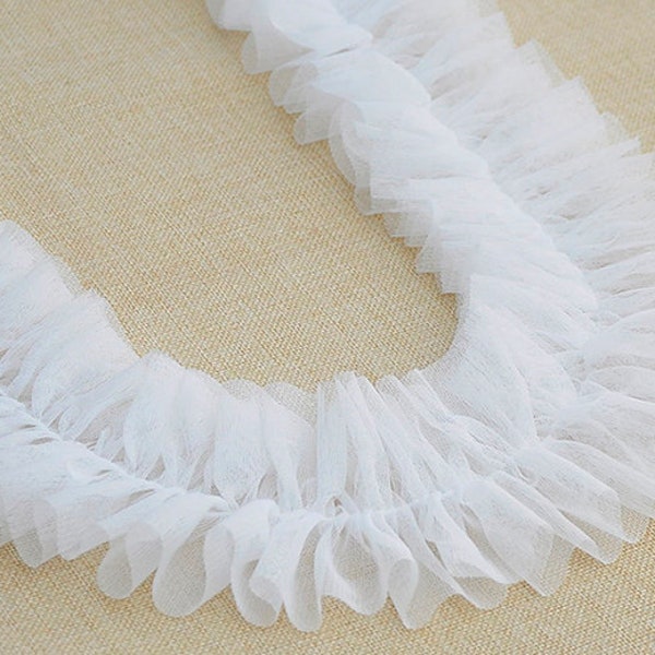 Ruffled Tulle Trim - Etsy