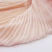 Peach Pink Chiffon Fabric 3d Pleated Chiffon Fabric Chiffon - Etsy