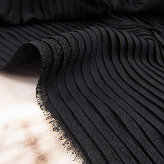 Chiffon ruffle fabric store